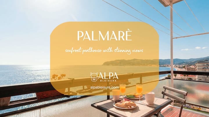 "Palmarè" Attico Sul Mare Con Vista Mozzafiato - Savona