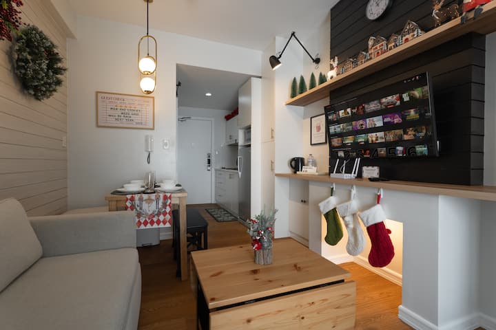 Cozy Cabin Escape In Makati | Netflix + Fast Wifi - Manila