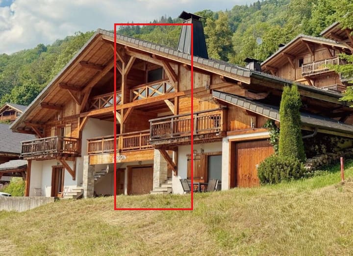 Duplex Cosy Avec Cheminée, Balcon, Parking - Sixt-Fer-à-Cheval