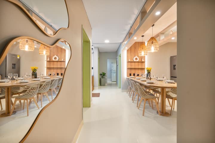 Oliva • Jacuzzi • 5br / 3ba • A/c • Poblado - Itagüi