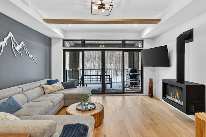 Le Sommet à Verbier: Hot Tub, Sauna, Mountains! - Mont-Tremblant