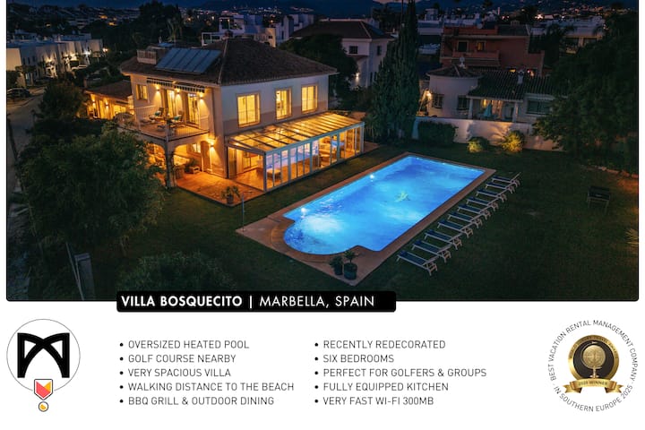 Giant Pool, 300m Beach, 6bdr I Vacation Marbella - Marbella