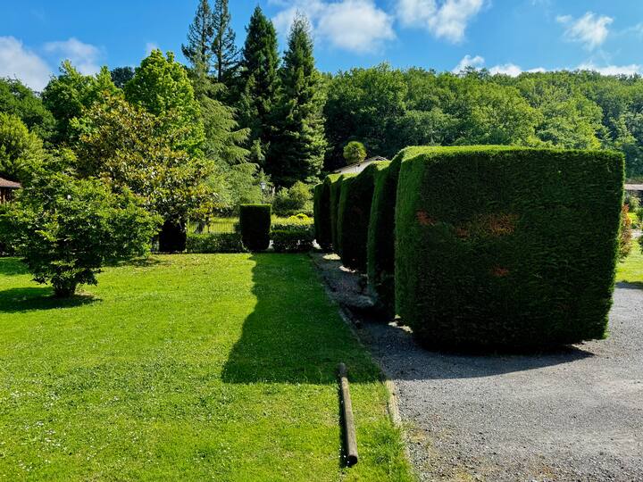La Bruyère Rose - T2 - Salon - Chambre - Eugénie-les-Bains