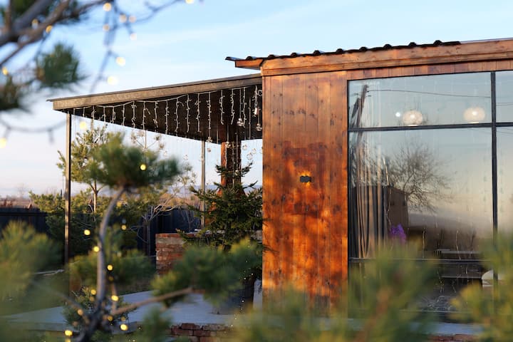 Wellness Cabin-jacuzzi, Ps5, Sauna, Bbq, Bicycles - Georgia