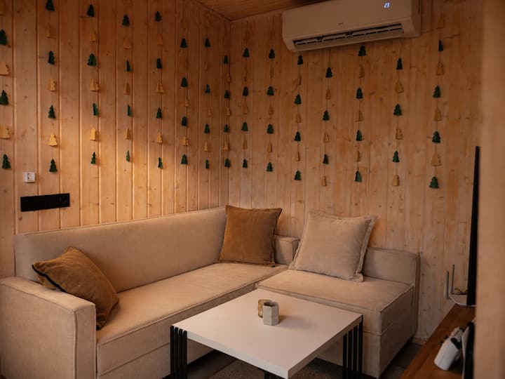 Wellness Cabin-jacuzzi, Ps5, Sauna, Bbq, Bicycles - Geórgia