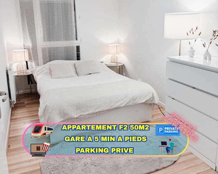 Cosy Moderne, Parking, À Deux Pas De La Gare - Maule