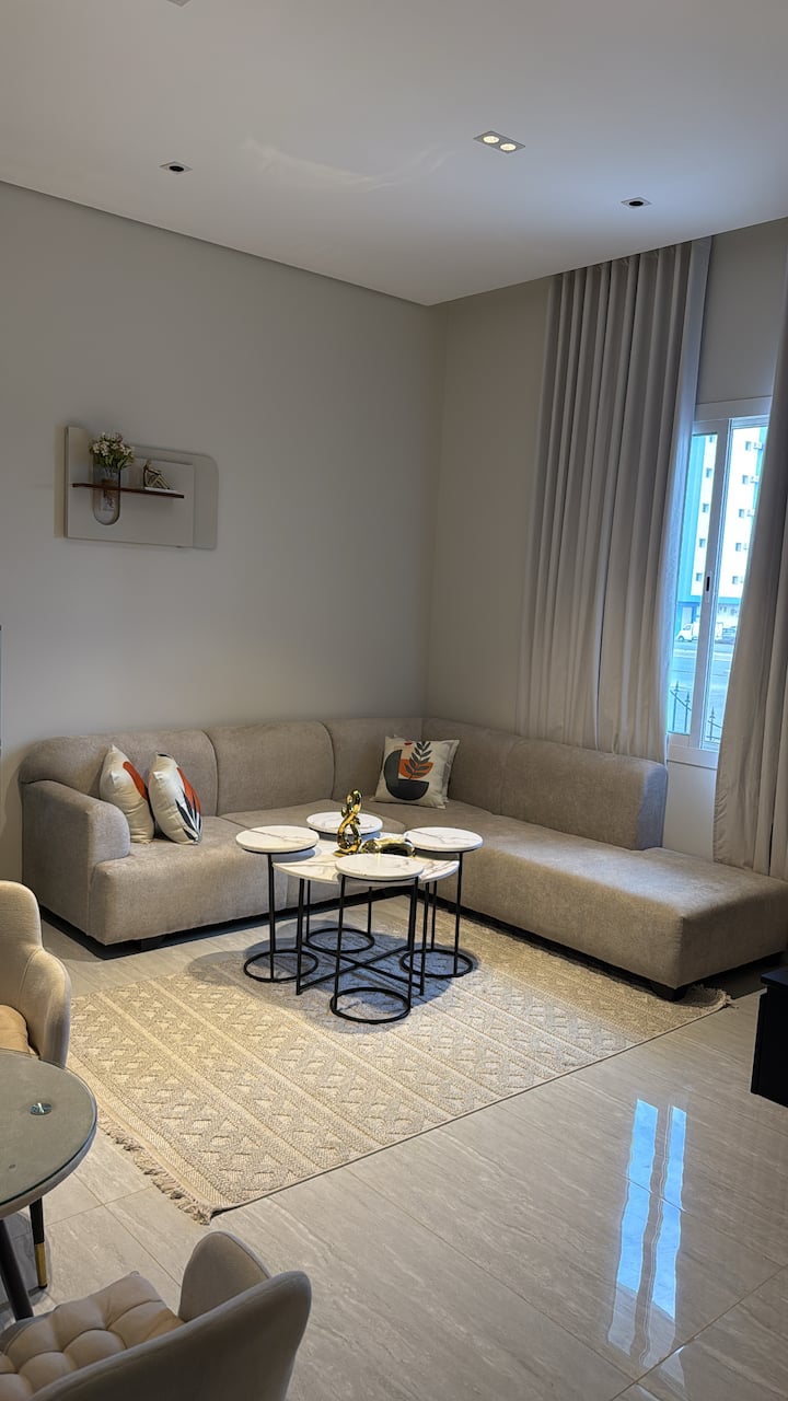 شقة أنيقة بغرفة نوم ماستر وصالة جلوس - Arabie saoudite