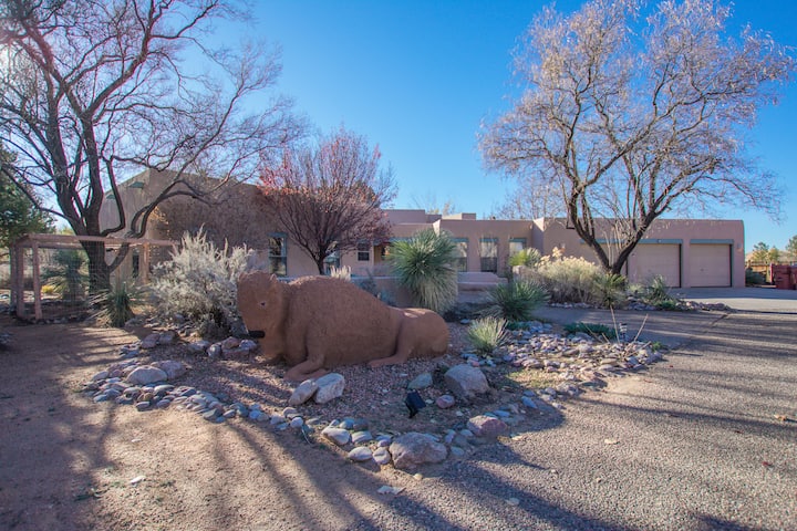 Buffalo Escape+hot Tub+mountain View+pet Friendly! - Corrales, NM