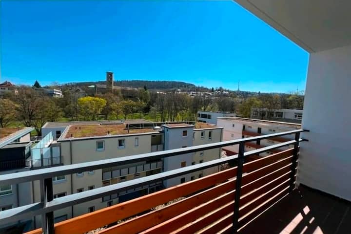 Helles City-studio Mit Balkon & Aufzug - Stuttgart