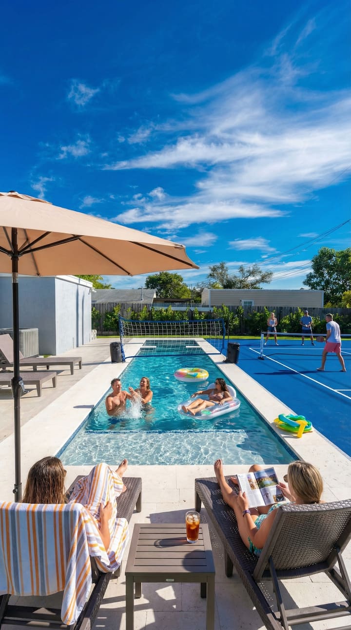 Resort Style W/ Heated Pool, Games & Lux Services! - Bahamas