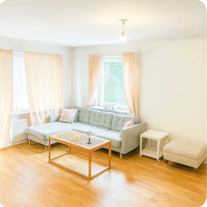 Spacious 2-room Apartment With Forest View - Tumba