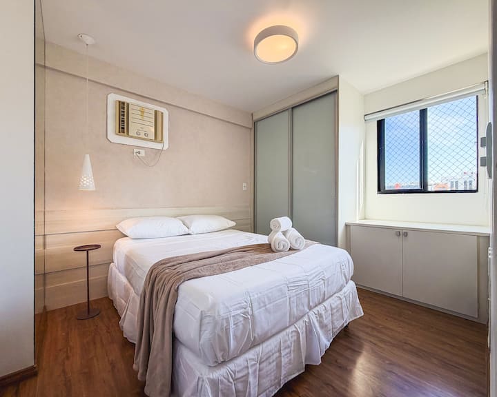 Apartamento Completo Com Piscina Na Ponta Verde - Maceió