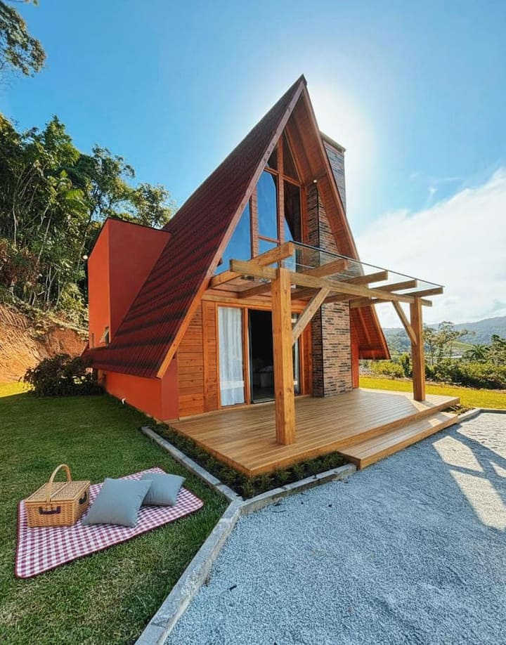 Chalé Romântico Recanto Do Tabuleiro - Águas Mornas