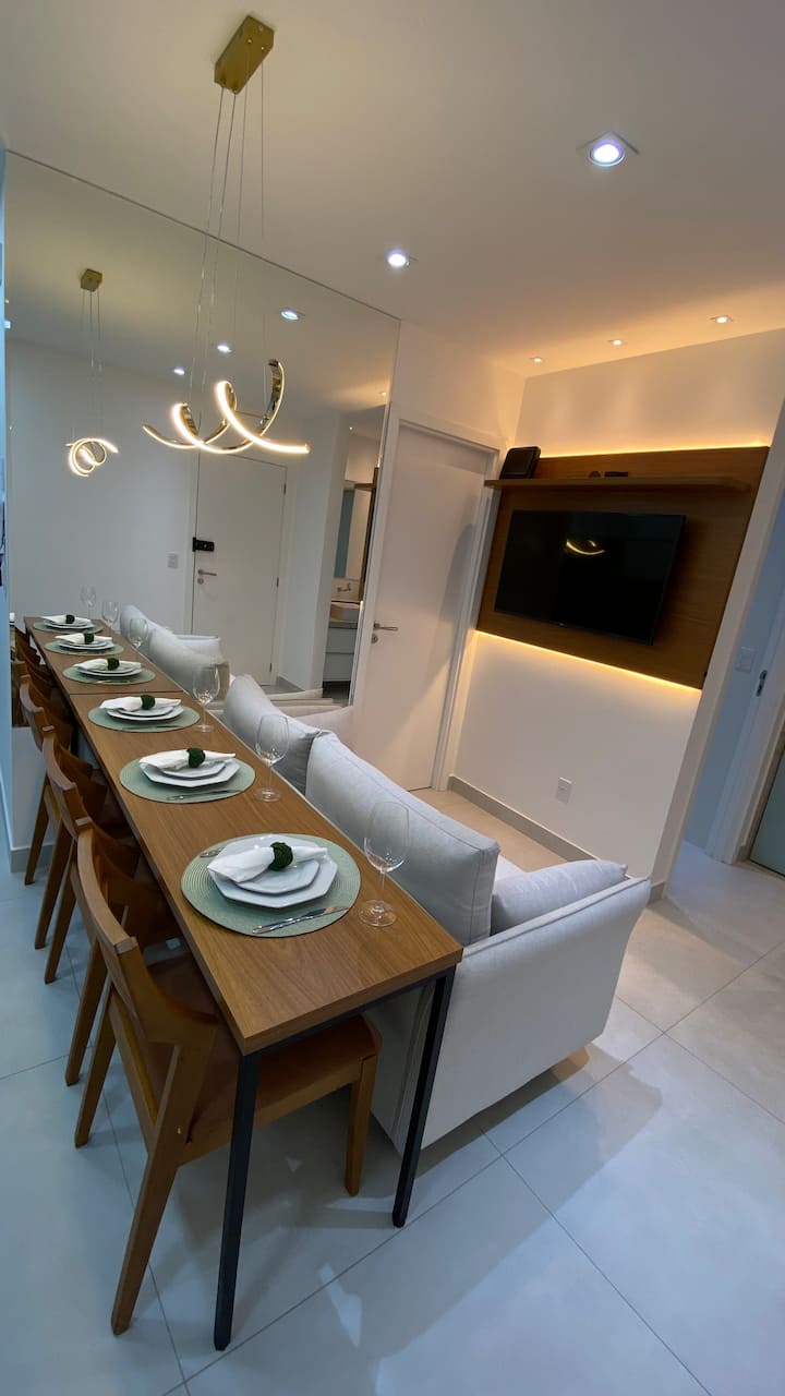 Apto Na Praia De Itaparica • 5 Min Da Praia - Vila Velha