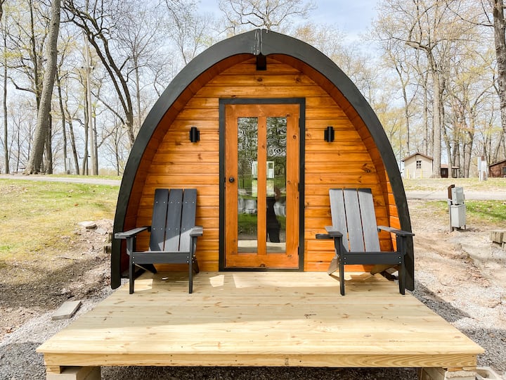 Woodland Glamping Pod - Water park, Fremont
