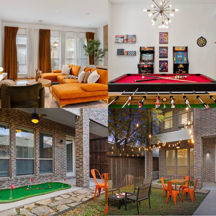 The Flute House | Calm, Modern And Spacious - Dallas