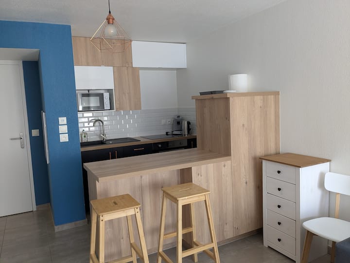 Nouveau : T2 Pour 2 à 3 Personnes - Briançon