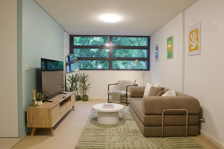 1br Waterfront Apt In Barangaroo • Private Parking - North Sydney