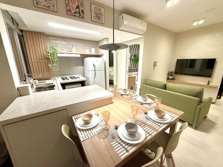 Apto Completo Para A Família | A 02 Min Shopping - Curitiba