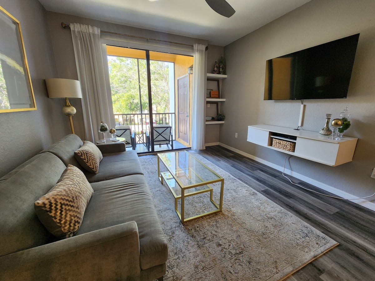 Charmant appartement rénové avec 1 chambre et 1 salle de bain à ...