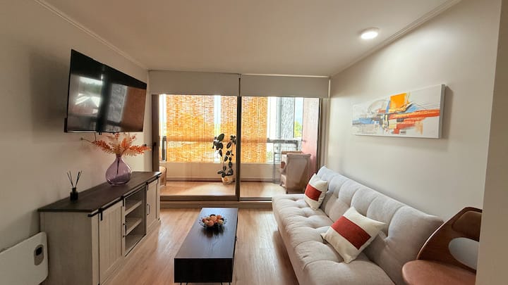 Depto. En Pucón Para 4, Piscina + Estacionamiento - Pucón