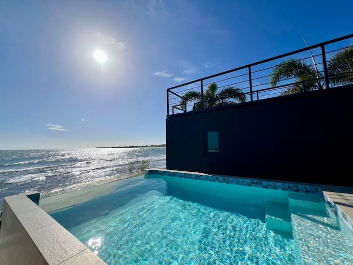 Beach House With Private Pool And Stunning Views - 푸에르토리코