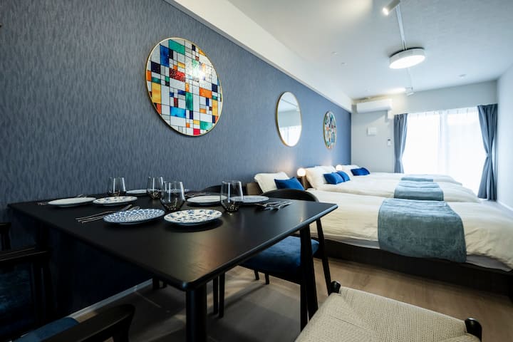 Riverside 3br Sleeps 5｜4min Station｜6min Stadium - Nagasaki