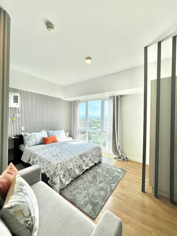 32sqm Cozy Studio • Abreeza Mall • Samal View - Dávao