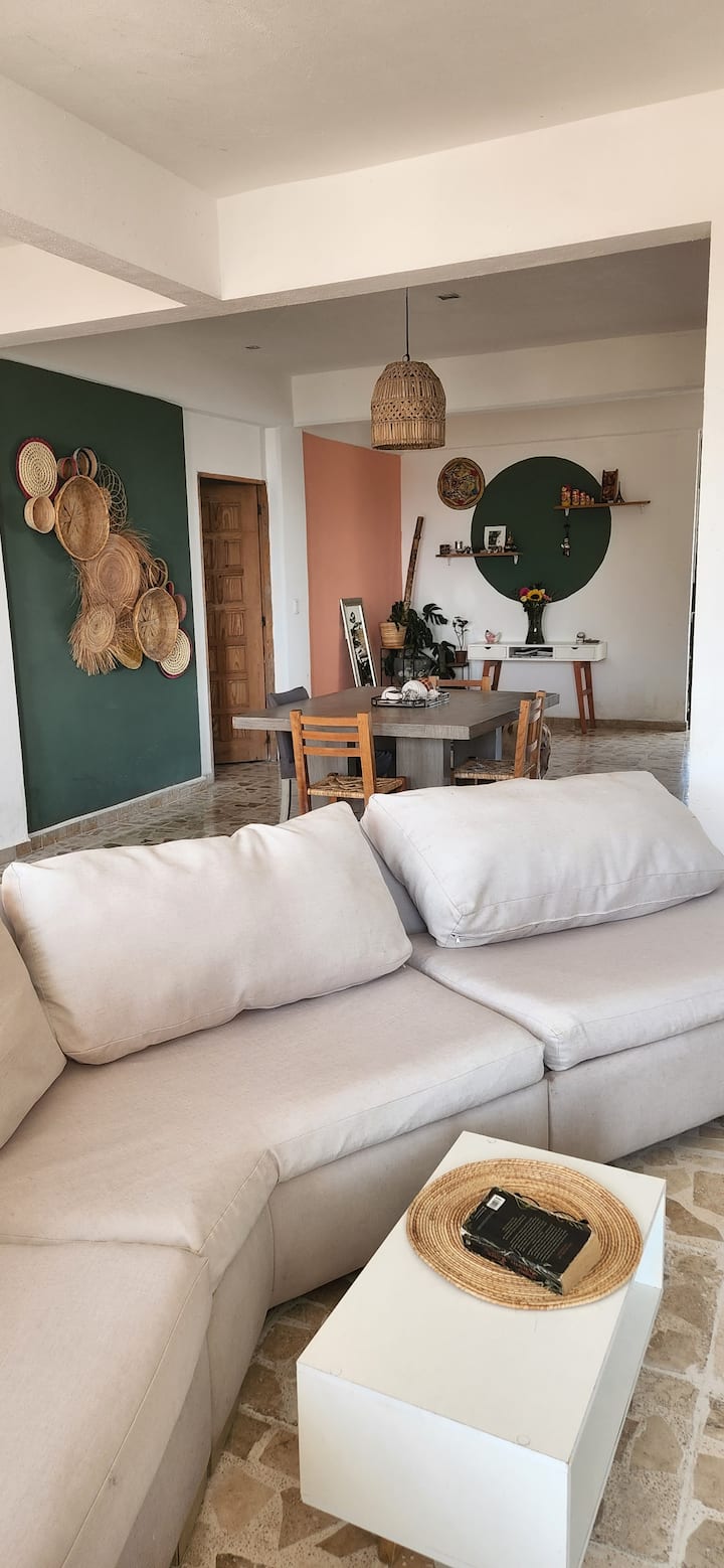 Penthouse Amplio Con Atardeceres Inolvidables - Pie de la Cuesta