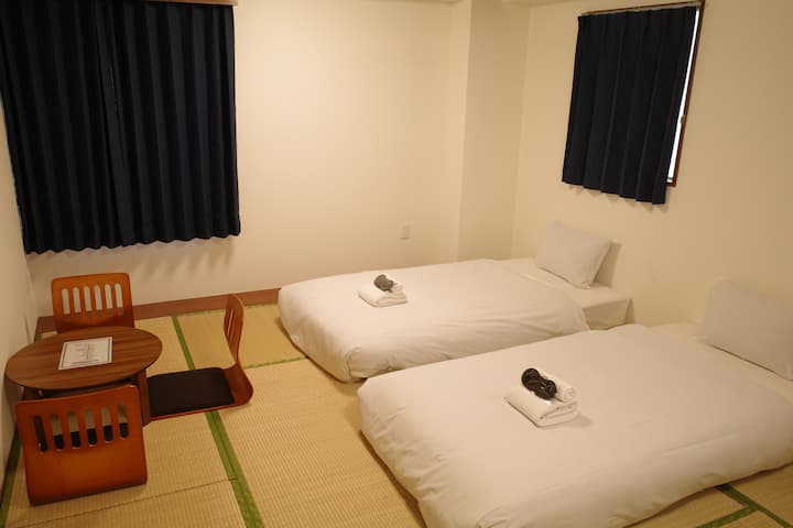 Hotel New Aoki | 3名宿泊可 | 格安 | コンビニ徒歩1分 - Asakusa