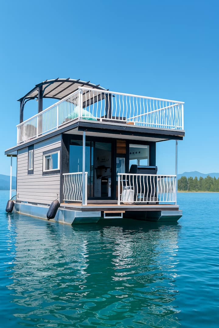 Cabin - Houseboat - Lake Cowichan