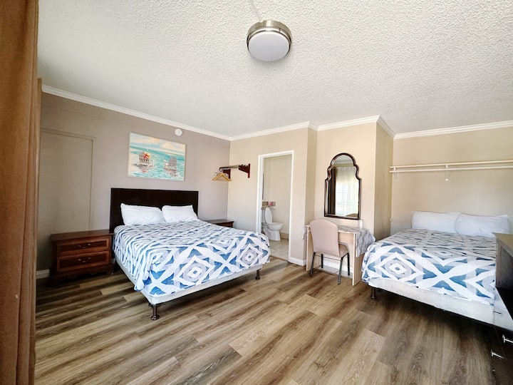 Double Queen Room | 2 Beds | Private Bath - Hemet, CA