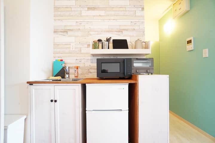 [Nad53] 2-min To Nada Station, Sleeps 3 Guests - Kobe
