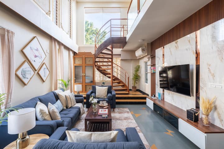 The Koramangala Nook–modern & Spacious 3bhk Duplex - Bengaluru