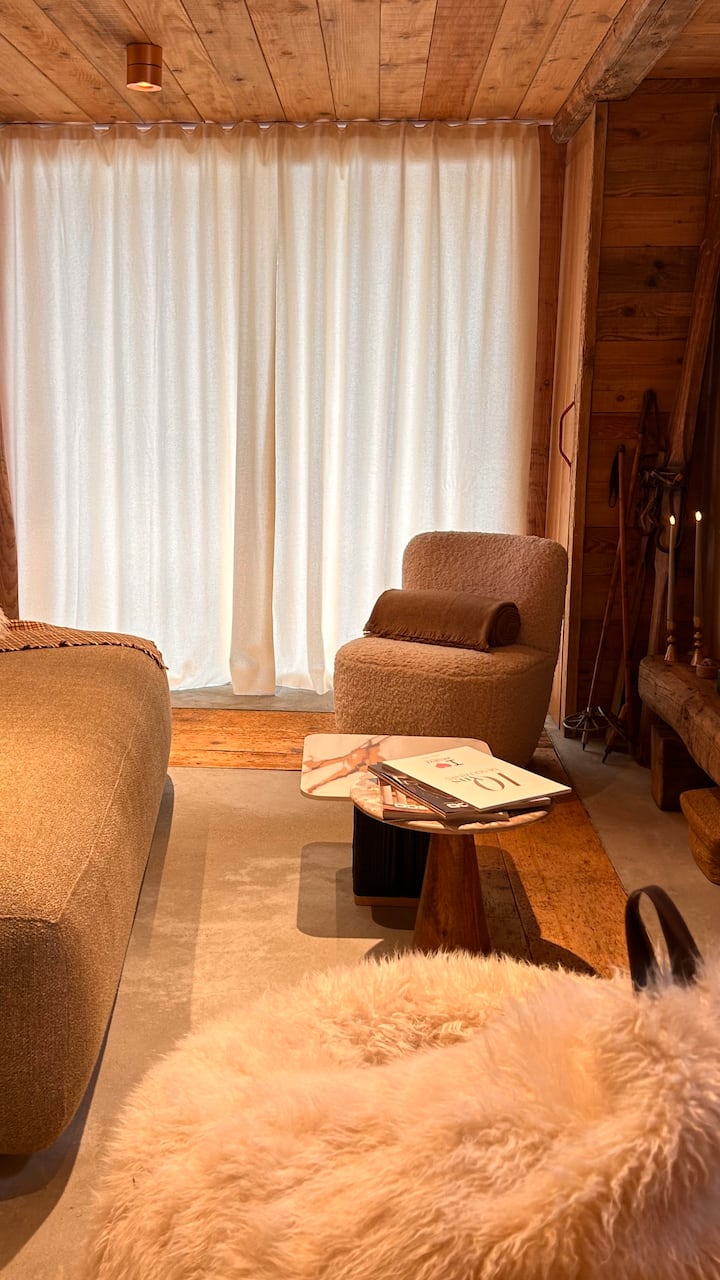 “Le Savoy” Mazot Chaleureux Vue Mont-blanc - Cordon, France