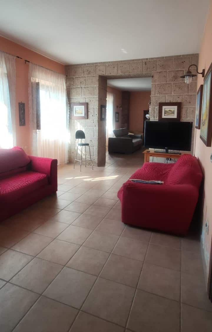 Room With Private Bathroom @ Villa On A Cliff - Benevento