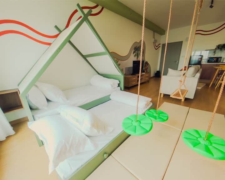 Nature Family Suite | Splashmania | 1br | 5 Pax - Banting