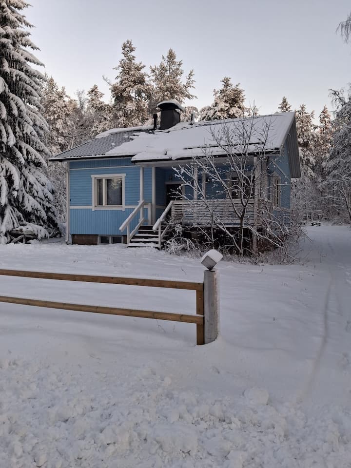 Lapland-house At Wild Forest Backyard With Sauna! - Keminmaa