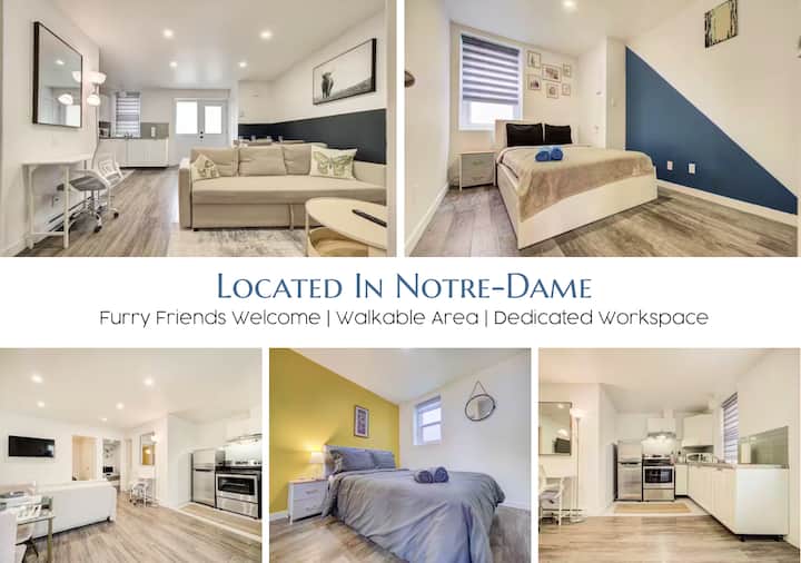 Spacious Apt In Montréal | Wifi | Ac & Heating - LaSalle