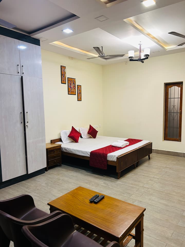 #2 Eva Bliss | Cozy 1br | White Town & Rock Beach - Puducherry