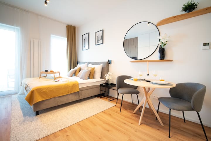 Apt| Parkování Zdarma | Výhled | Balkon| Netflix - Brno