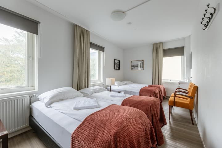 Oldtownreykjavik - Quadruple Room - Shared Bath - Reykjavík