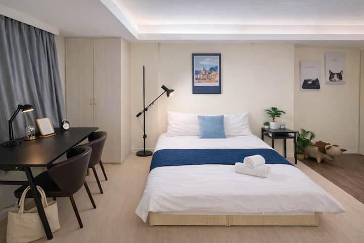 J922/西門町商圈/西門站步行8分/乾淨舒適/1-2人 - Taipei City