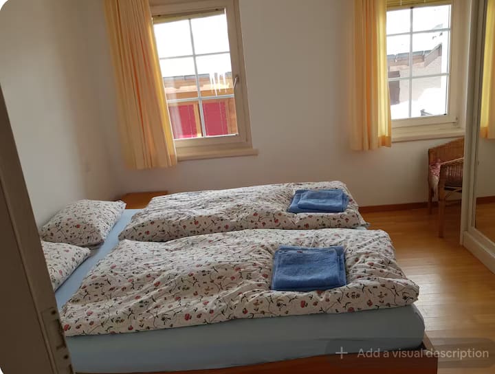 Zermatt Room With Use T Kitchen/balcony View Room1 - Zermatt