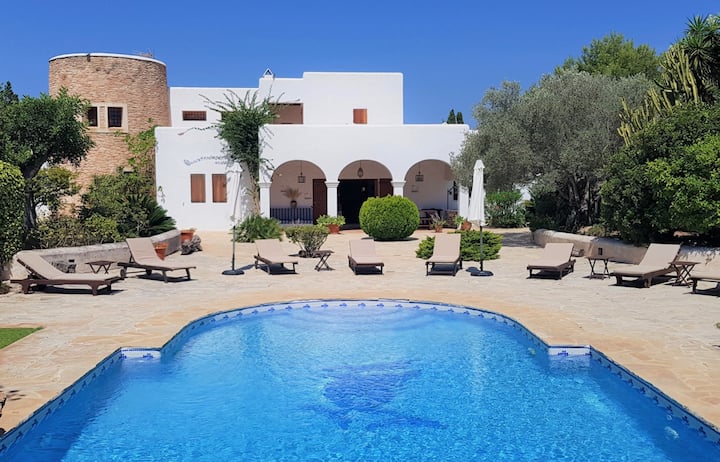 Stylish 5 Bedroom Villa With Pool & Sunset Terrace - Île de Ibiza