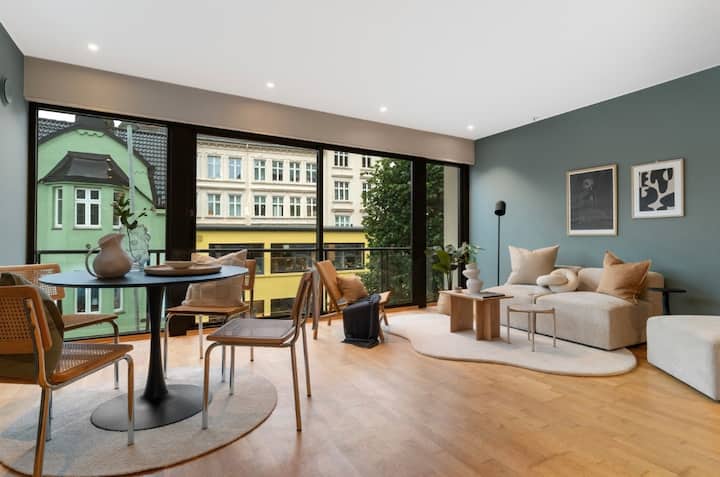 Moderne Toppleilighet I Sentrum Rett Bak Bryggen - Bergen