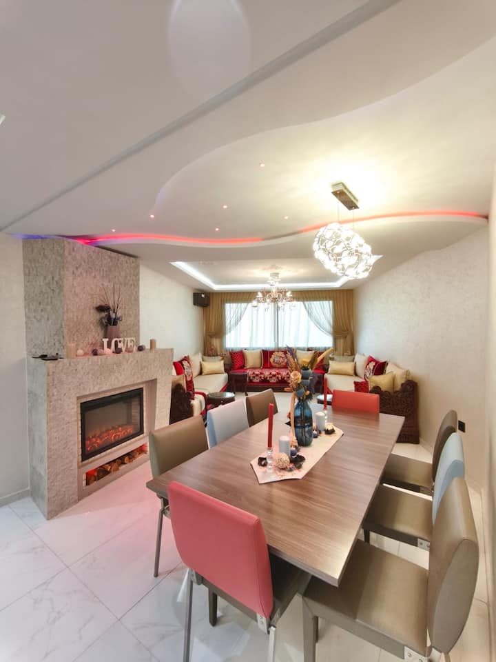Luxury Central House 5*, Near Tgv, 4 Beds, Fibre - Casablanca