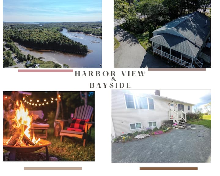 Bayside Gem & Harbor View (2 House) - Maine