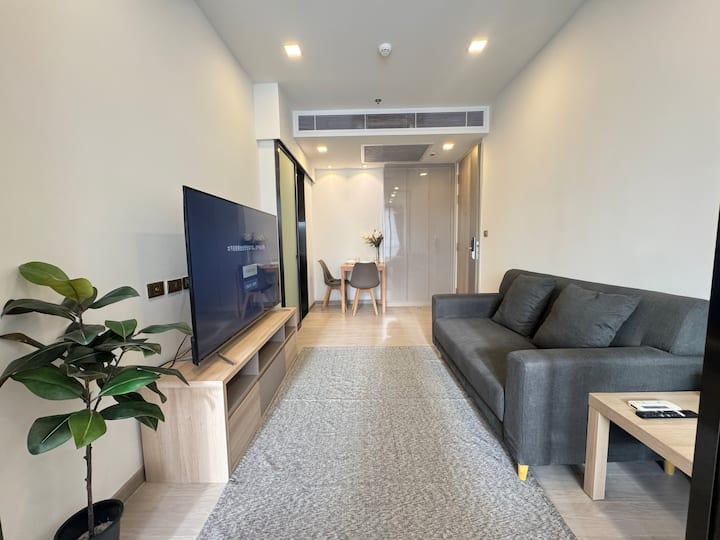 Rama9/one-bedroom/pool & Gym/walk To Mrt & Malls - Bangkok