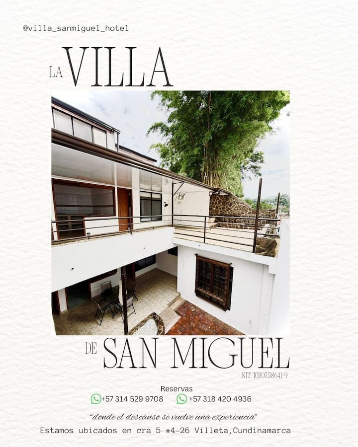 La Villa De San Miguel - Villeta